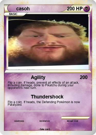 Pokémon casoh 3 3 - Agility - My Pokemon Card