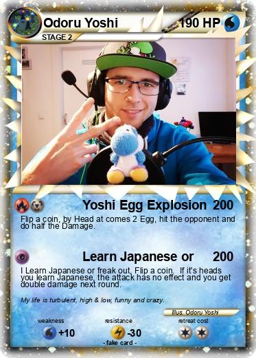 Pokémon Odoru Yoshi - Yoshi Egg Explosion - My Pokemon Card