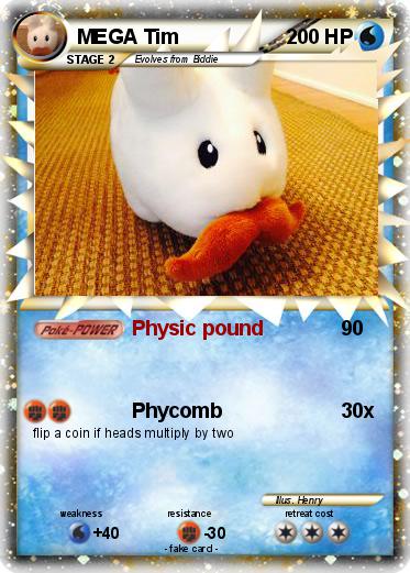 Pokémon MEGA Tim 1 1 - Physic pound - My Pokemon Card