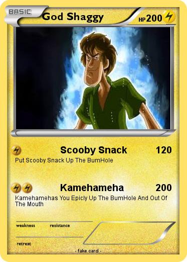 Pokémon God Shaggy 2 2 - Scooby Snack - My Pokemon Card