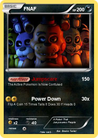 Pokémon FNAF 322 322 - Jumpscare - My Pokemon Card