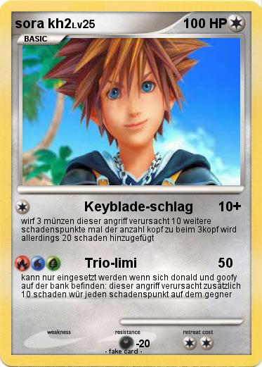 Pokémon sora kh2 4 4 - Keyblade-schlag - My Pokemon Card