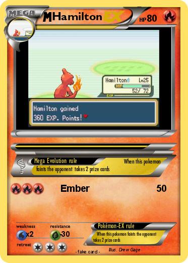Pokémon Hamilton 46 46 - Ember - My Pokemon Card