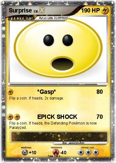 Pokémon Surprise 4 4 - *Gasp* - My Pokemon Card