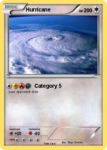 Pokémon Hurricane 89 89 - Category 5 - My Pokemon Card