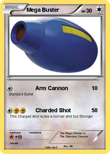 Pokémon Mega Buster - Arm Cannon - My Pokemon Card