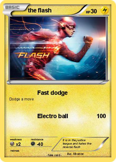 Pokémon the flash 103 103 - Fast dodge - My Pokemon Card