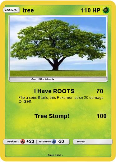 Pokémon tree 1022 1022 - I Have ROOTS - My Pokemon Card