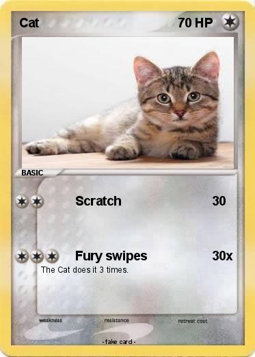 Pokémon Cat 2453 2453 - Scratch - My Pokemon Card