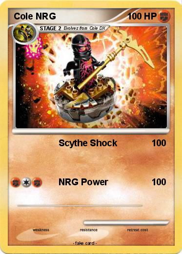Pokémon Cole NRG - Scythe Shock - My Pokemon Card