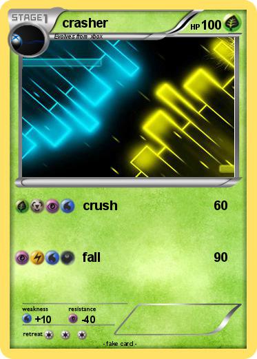 Pokémon crasher 29 29 - crush - My Pokemon Card