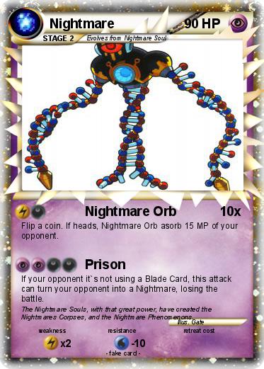 Pokémon Nightmare 501 501 - Nightmare Orb - My Pokemon Card