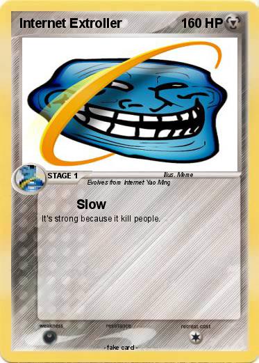 Pokémon Internet Extroller 10 10 - Slow - My Pokemon Card