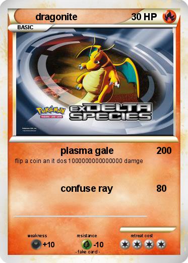 Pokémon dragonite 691 691 - plasma gale - My Pokemon Card