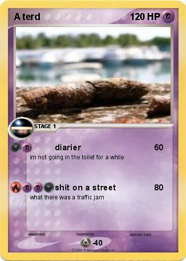 Pokémon A terd - diarier - My Pokemon Card