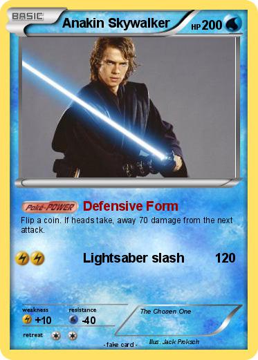 Pokémon Anakin Skywalker 359 359 - Defensive Form - My Pokemon Card
