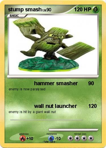Pokémon stump smash 43 43 - hammer smasher - My Pokemon Card