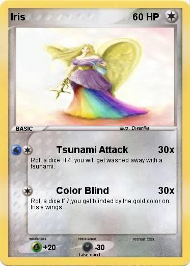 Pokémon Iris 243 243 - Tsunami Attack - My Pokemon Card