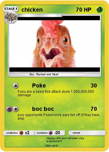 Pokémon chicken 1056 1056 - Poke - My Pokemon Card