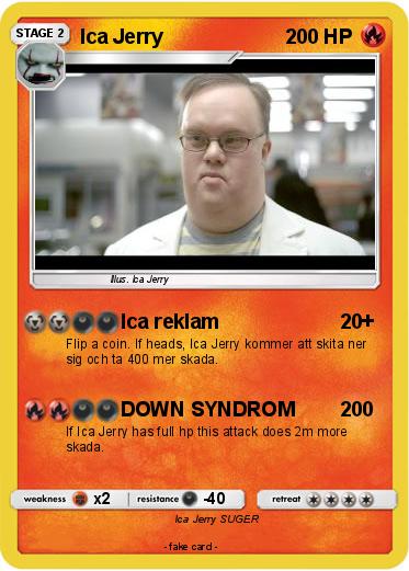 Pokémon Ica Jerry 2 2 - Ica reklam - My Pokemon Card