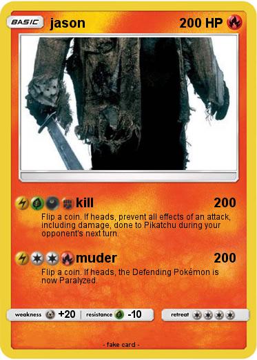 Pokémon jason 1664 1664 - kill - My Pokemon Card