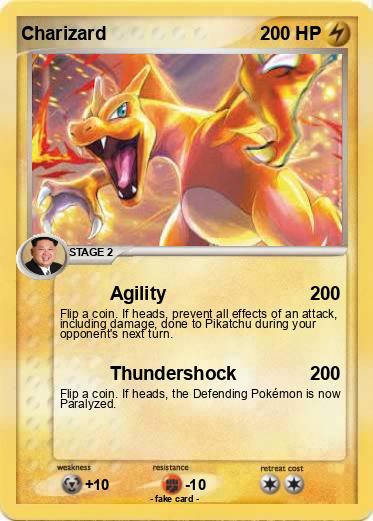 Pokémon Charizard 12335 12335 - Agility - My Pokemon Card