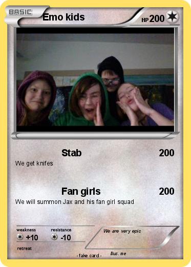 Pokémon Emo kids 3 3 - Stab - My Pokemon Card