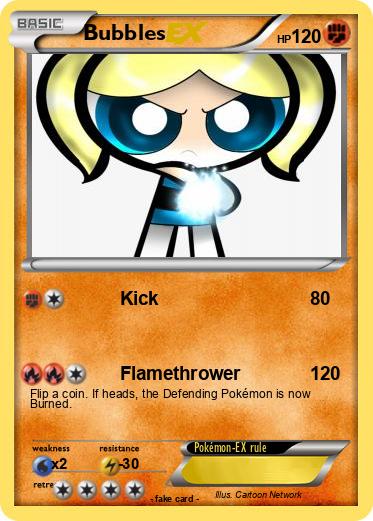 Pokémon Bubbles 303 303 - Kick - My Pokemon Card