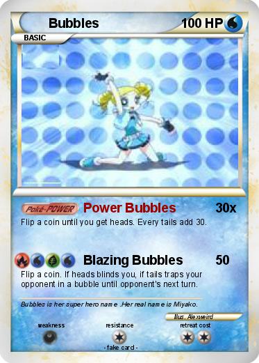 Pokémon Bubbles 108 108 - Power Bubbles - My Pokemon Card