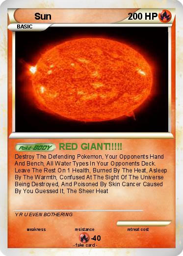 Pokémon Sun 409 409 - RED GIANT!!!!! - My Pokemon Card