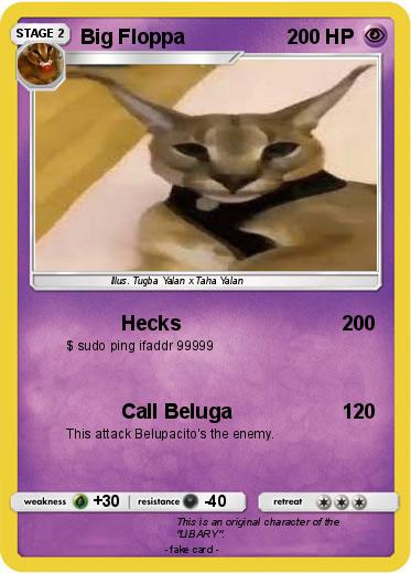 Pokémon Big Floppa 16 16 - Hecks - My Pokemon Card