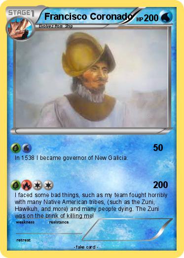 Pokémon Francisco Coronado 7 7 - My Pokemon Card