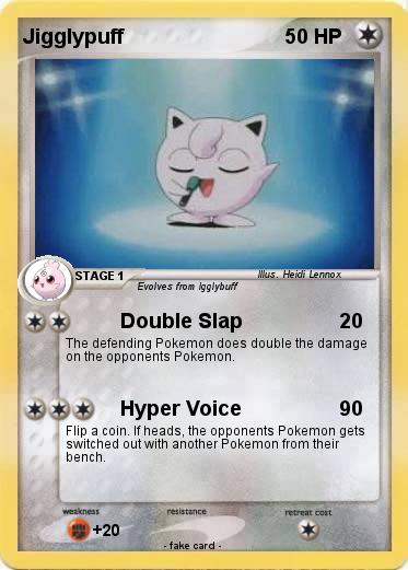 Pokémon Jigglypuff 401 401 - Double Slap - My Pokemon Card