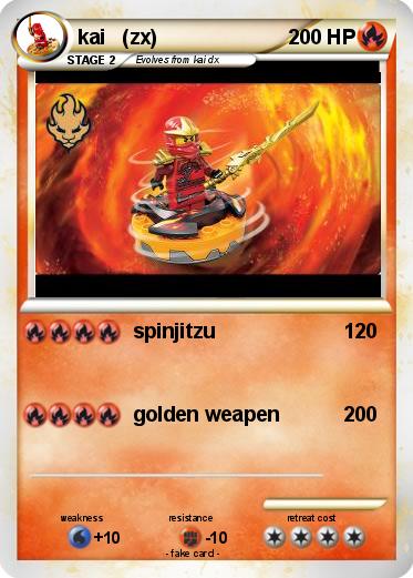 Pokémon kai zx 75 75 - spinjitzu - My Pokemon Card