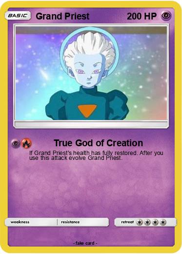 Pokémon Grand Priest - True God of Creation - My Pokemon Card
