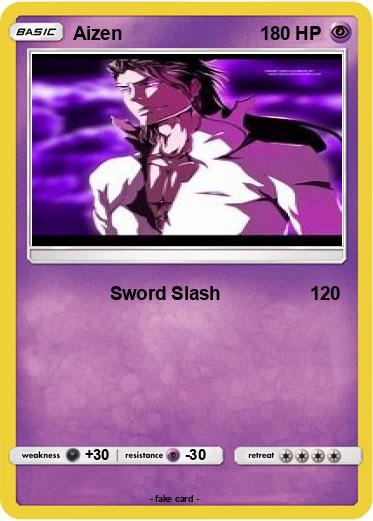 Pokémon Aizen 77 77 - Sword Slash - My Pokemon Card