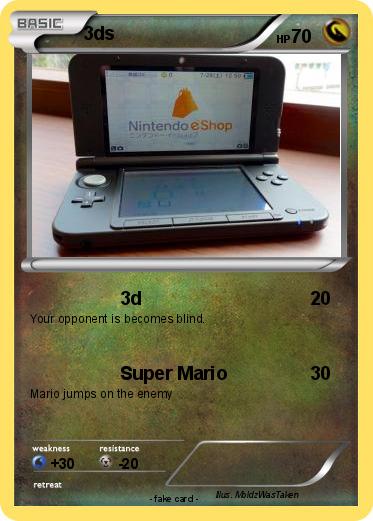 Pokémon 3ds 199 199 - 3d - My Pokemon Card