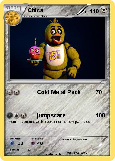 Pokémon Chica 709 709 - Cold Metal Peck - My Pokemon Card