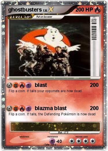 Pokémon ghostbusters 26 26 - blast - My Pokemon Card
