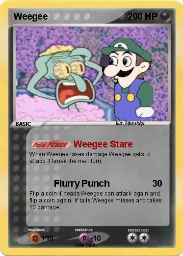Pokémon Weegee 955 955 - Weegee Stare - My Pokemon Card
