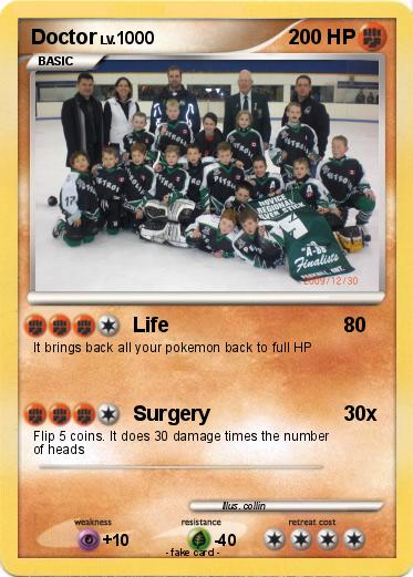 Pokémon Doctor 138 138 - Life - My Pokemon Card