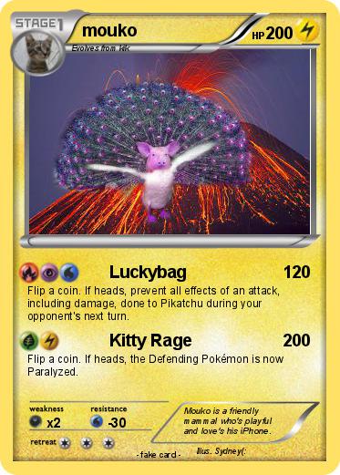 Pokémon mouko - Luckybag - My Pokemon Card