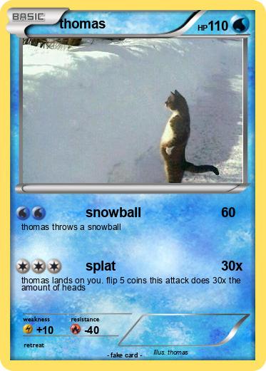 Pokémon thomas 2427 2427 - snowball - My Pokemon Card