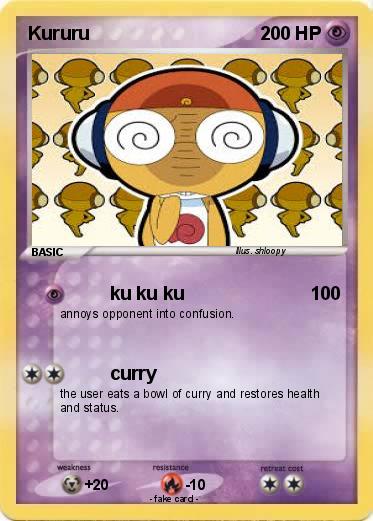 Pokémon Kururu 24 24 - ku ku ku - My Pokemon Card