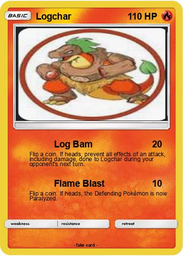 Pokémon Logchar - Log Bam - My Pokemon Card