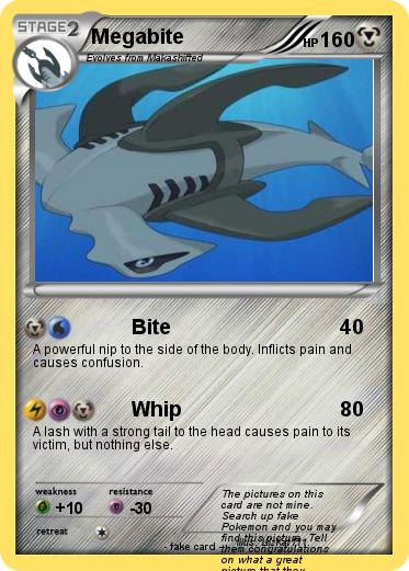 Pokémon Megabite 6 6 - Bite - My Pokemon Card