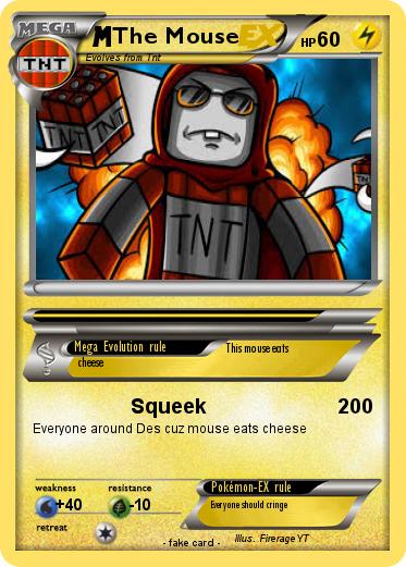 Pokémon The Mouse 5 5 - Squeek - My Pokemon Card