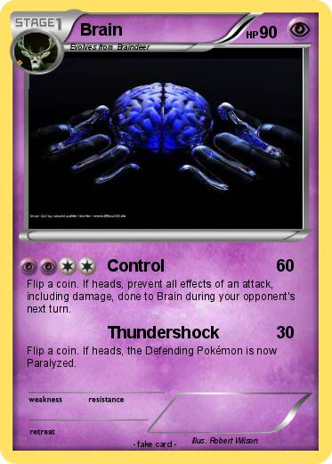 Pokémon Brain 107 107 - Control - My Pokemon Card