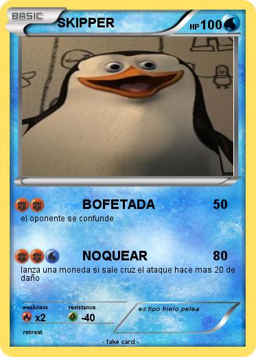 Pokémon SKIPPER 85 85 - BOFETADA - My Pokemon Card