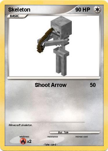 Pokémon Skeleton 524 524 - Shoot Arrow - My Pokemon Card